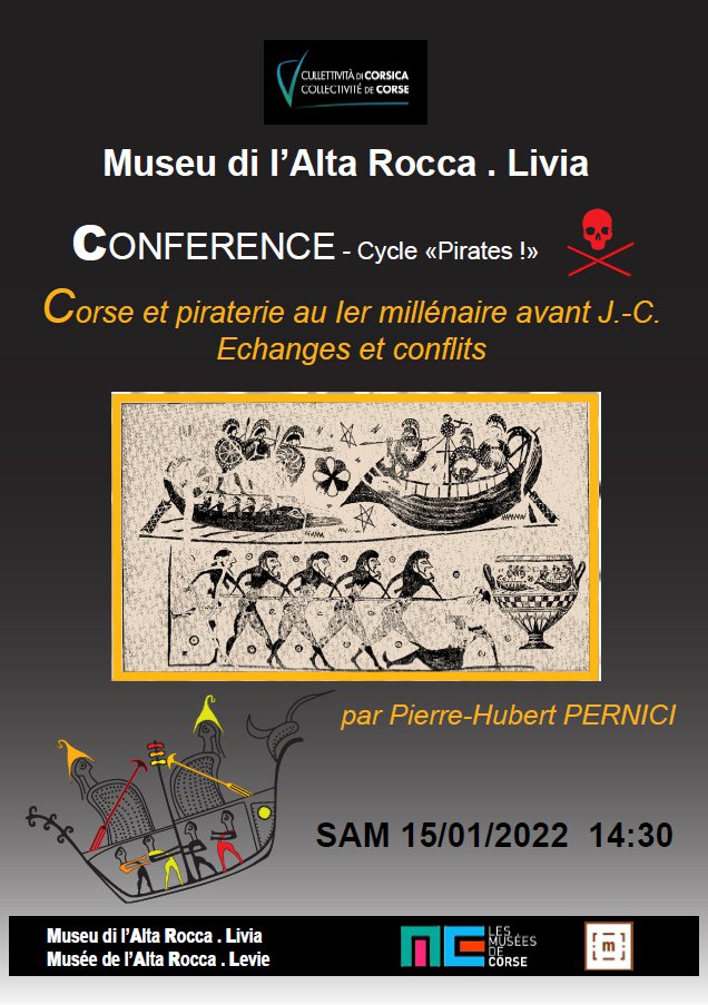 Conférence / Cycle "Pirates!" : Corse et Piraterie au 1er millénaire ...