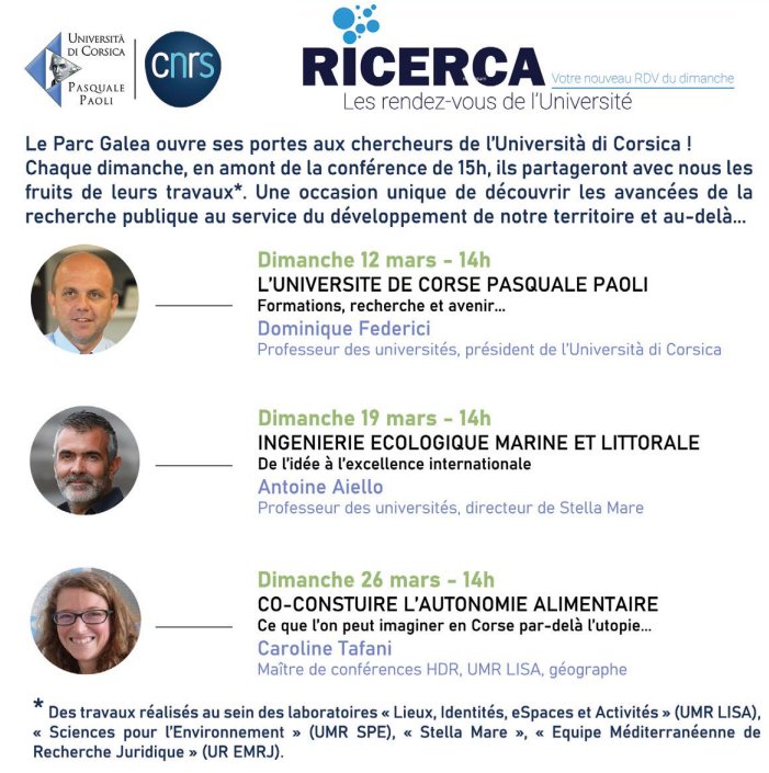 RICERCA / Conférence "Co-construire notre autonomie alimentaire" par la ...