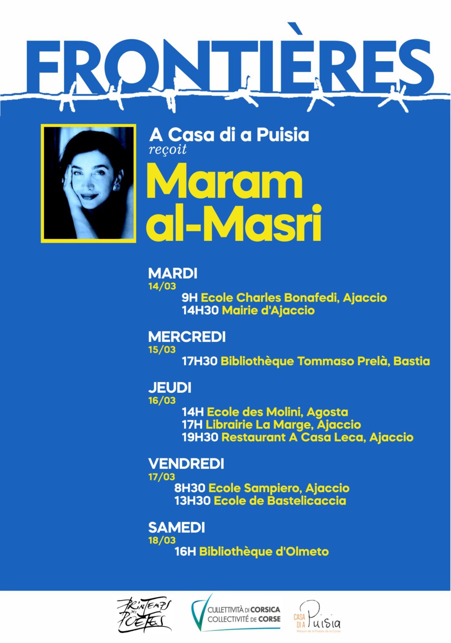 Rencontre avec Maram al-Masri proposée par A Casa di a puisia ...