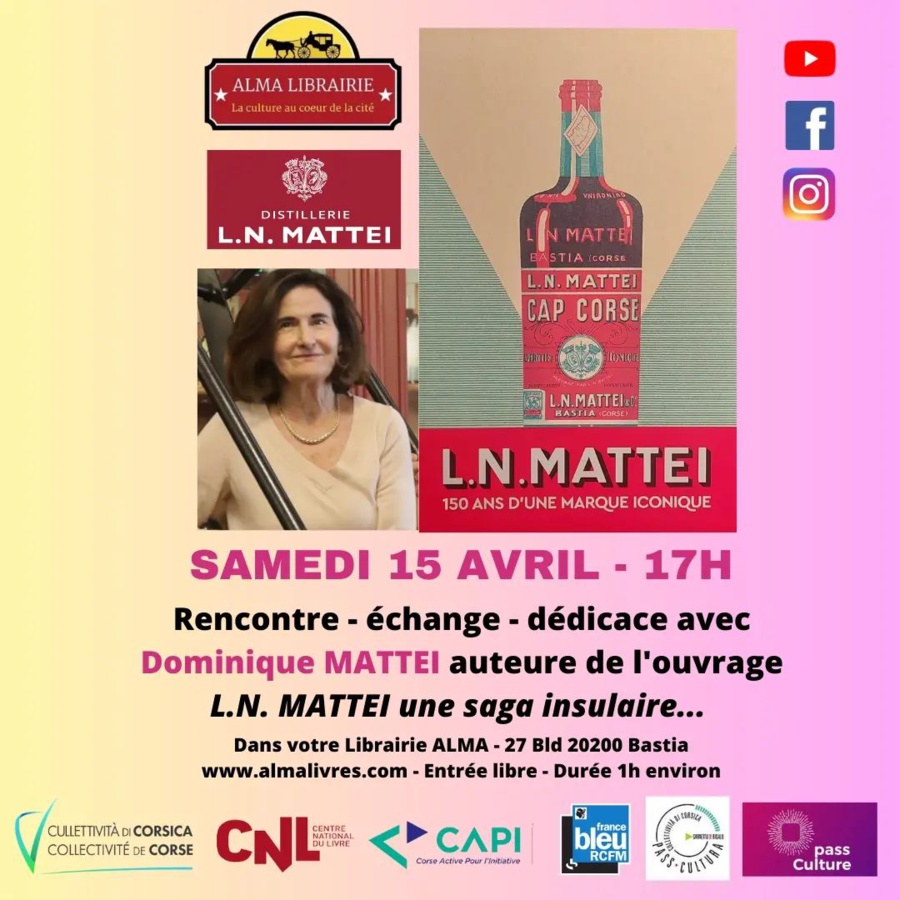 Rencontre, échange et dédicace avec Dominique Mattei autour de son ...