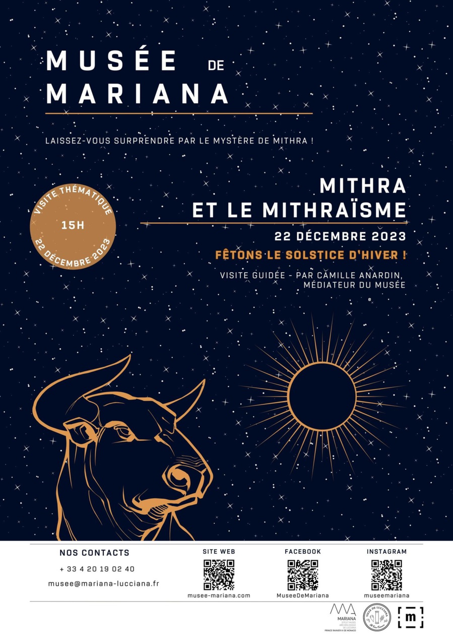 "Mithra et le mithraïsme" - Musée Archéologique de Mariana _Prince ...